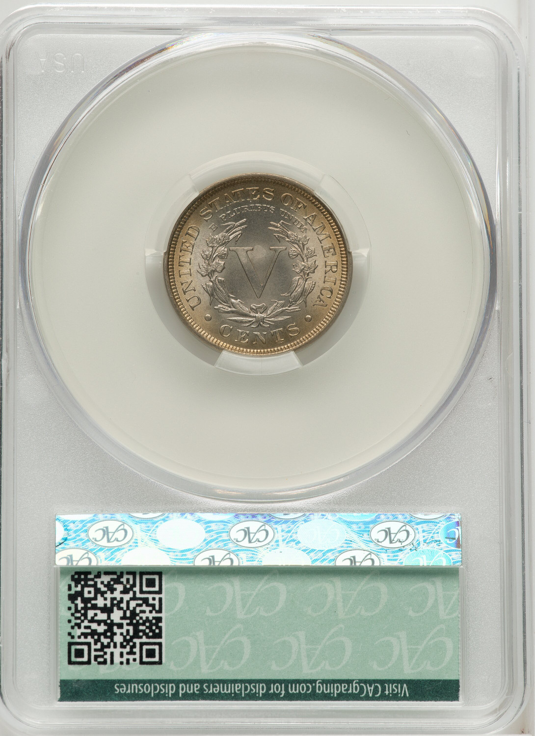 1903 5C Liberty Nickel CACG MS66 - LCR Coin