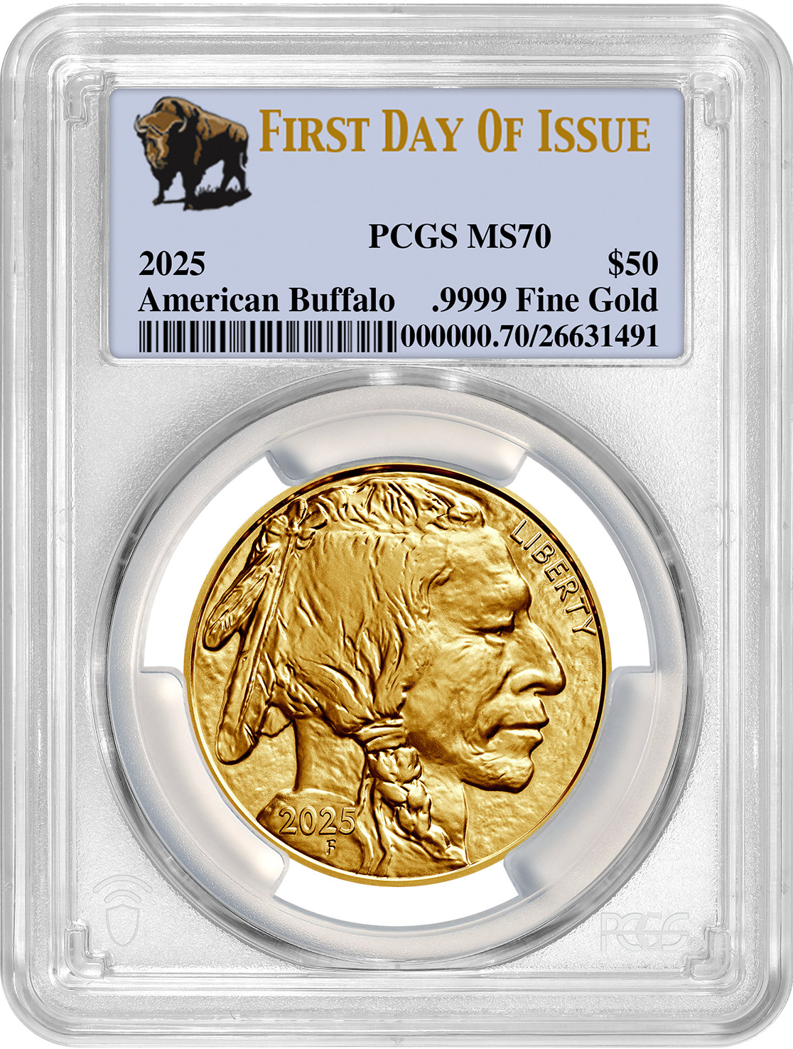 Certified Gold Buffalos | LCR Coin