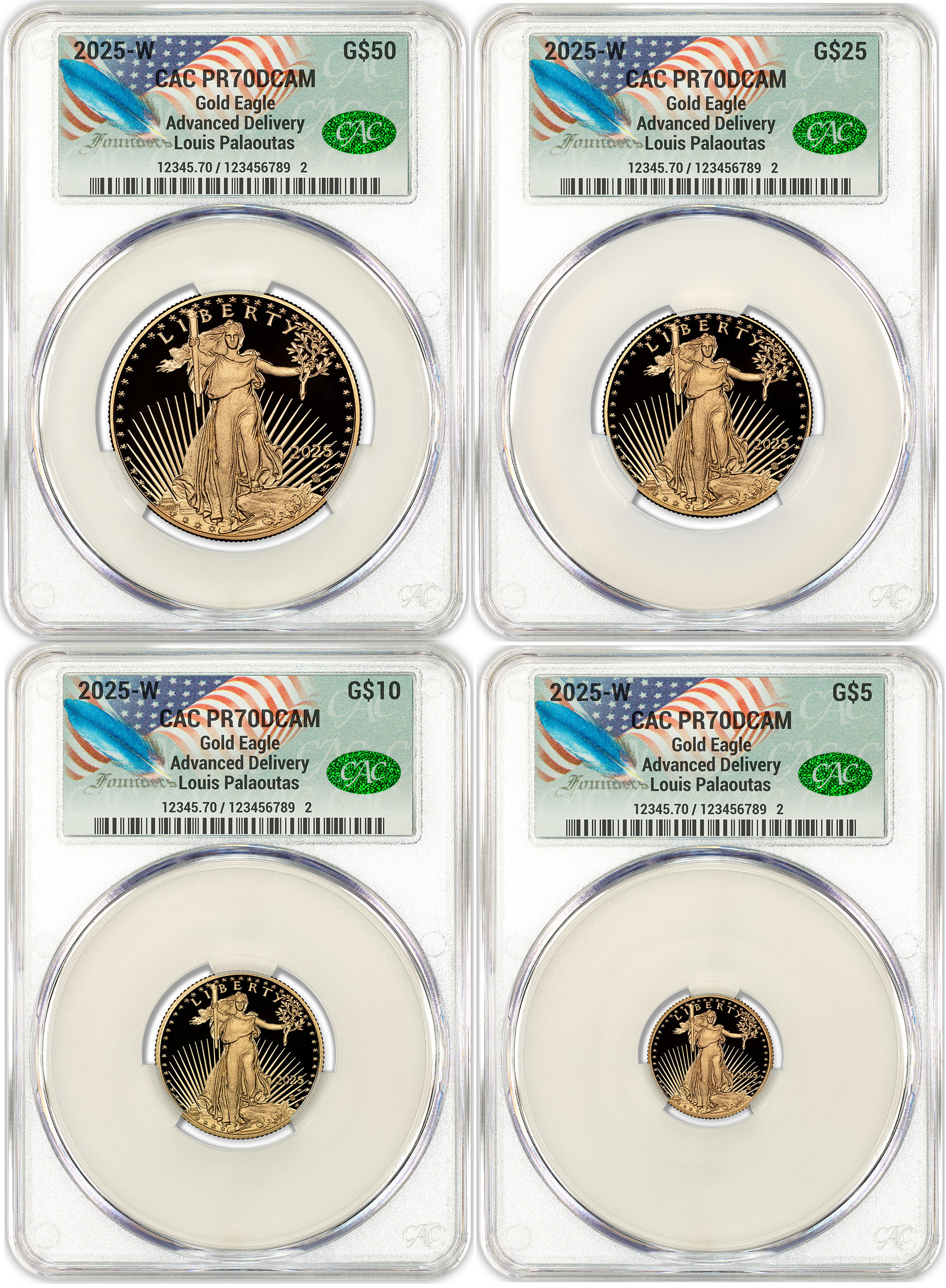 Certified Gold Eagles | LCR Coin