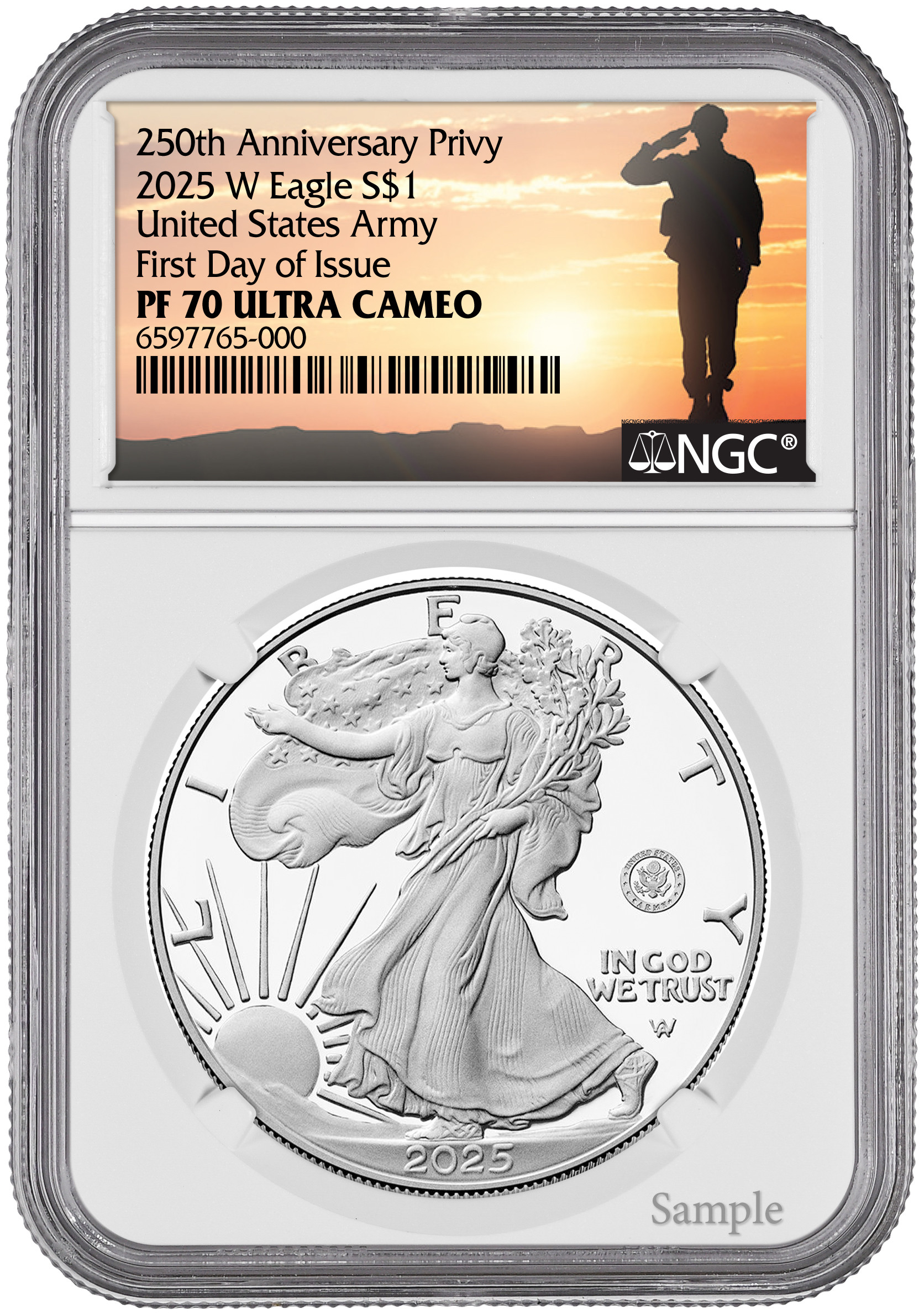 Army Privy Silver Eagles | LCR Coin