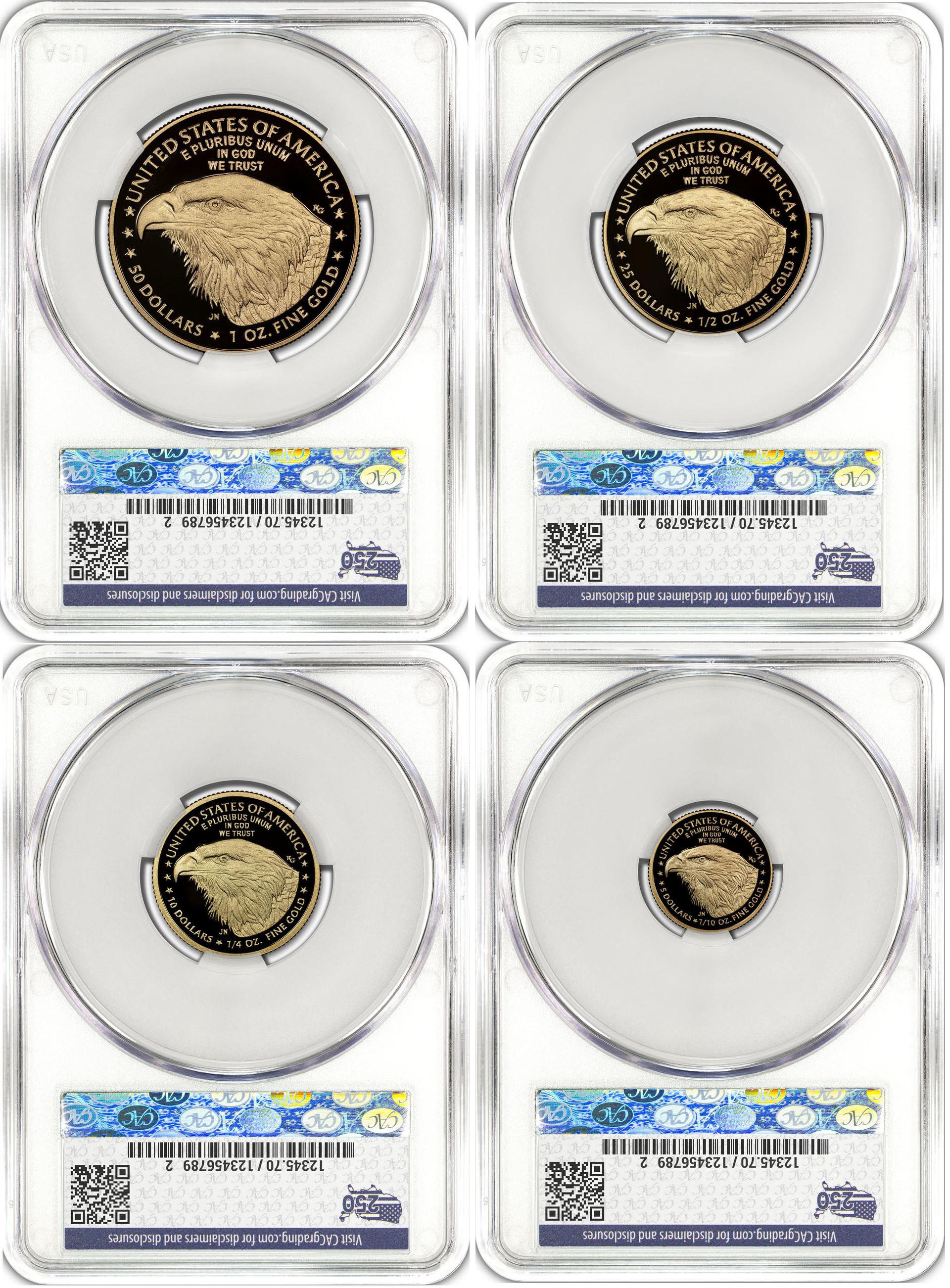 Certified Gold Eagles | LCR Coin