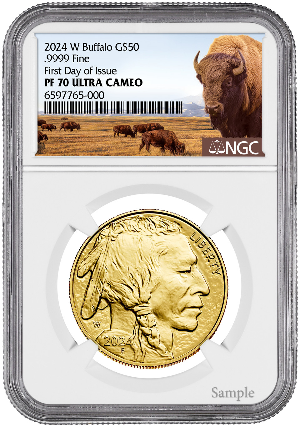 Certified Gold Buffalos | LCR Coin