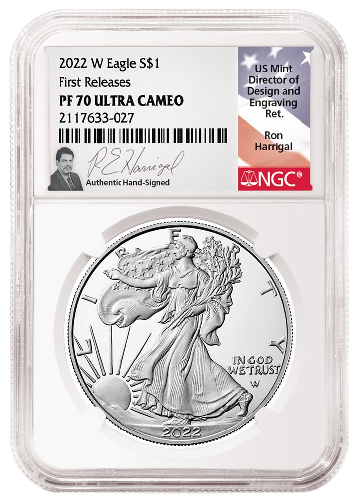 LCR Coin Announces the Internet Exclusive for Ron Harrigal Signed NGC ...