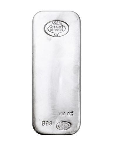 1 Kilo Asahi Refining Silver Bar - LCR Coin