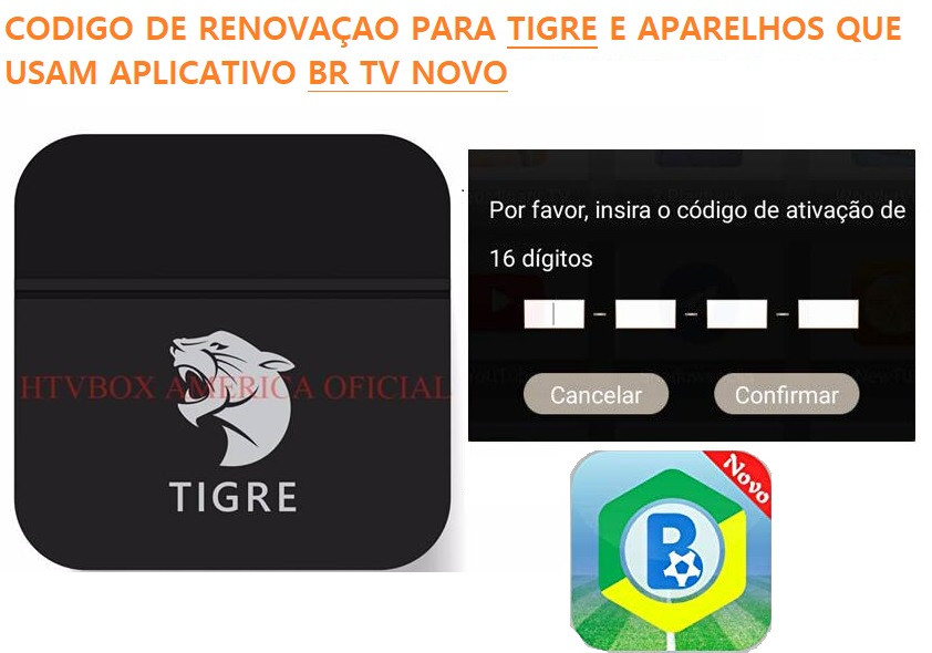 CODIGO TIGRE 1 - 2 - 3 PTV6 PLUS BR TV