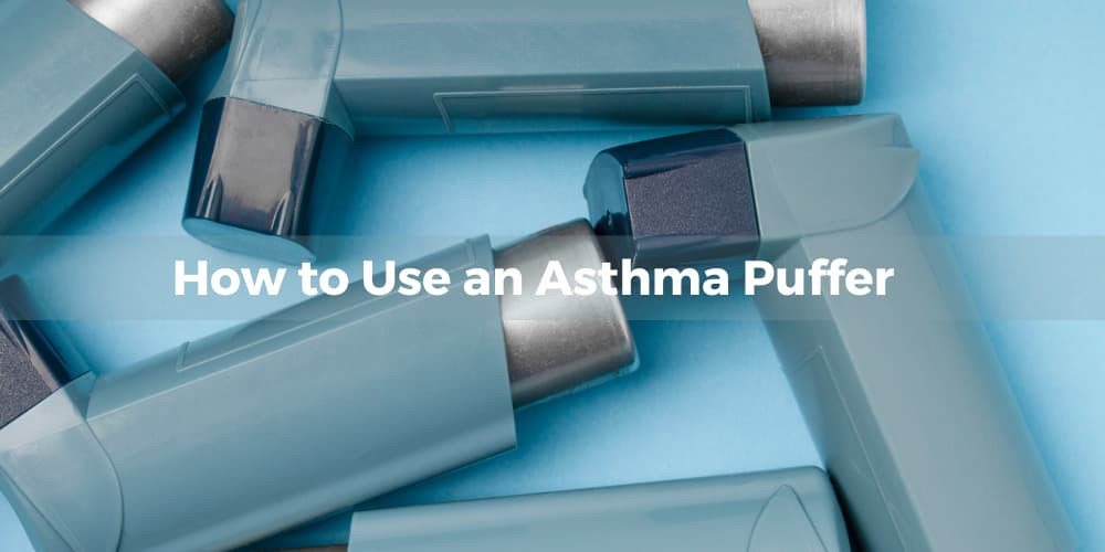 Using an asthma puffer correctly is key to ensuring the medication is ...