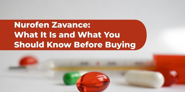 Nurofen Zavance is a pain relief medicine that contains ibuprofen, a ...