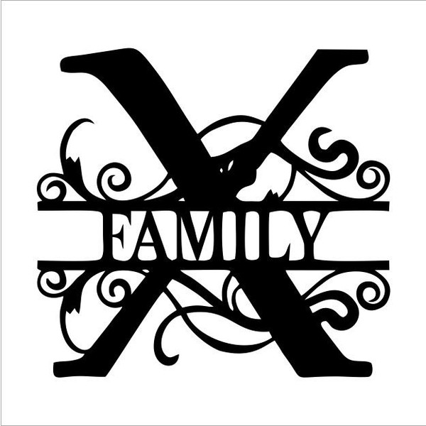 Personalized Last Name Signs LETTER Wood Any Initial Family Monogram ...