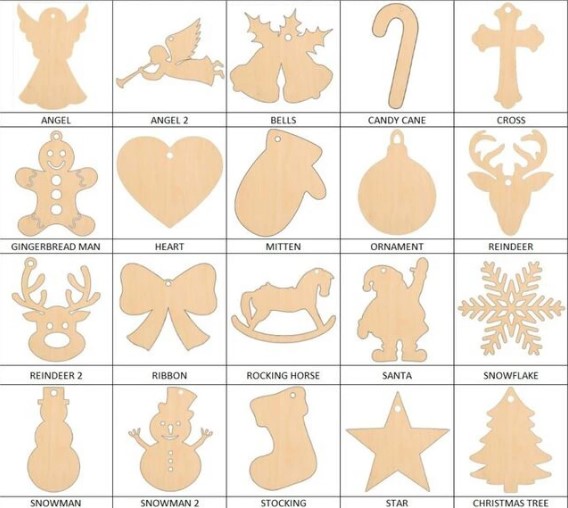 Preparing Our Natural Finish Wood Cutouts – FOR PAINTING WITH ACRYLIC ...