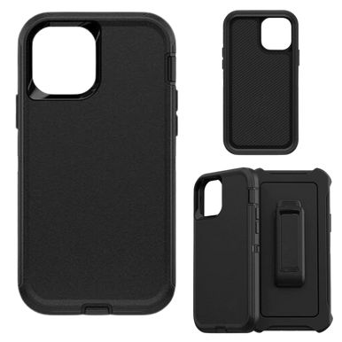 Heavy Duty Case w/ Belt Clip for iPhone 12 Mini