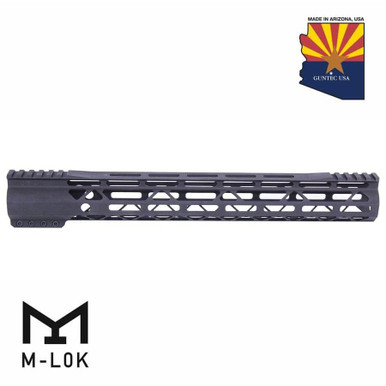 Guntec USA GT-15ALC-G2 15" AIR-LOK M-LOK Handguard - Anodized Black, Gen 2