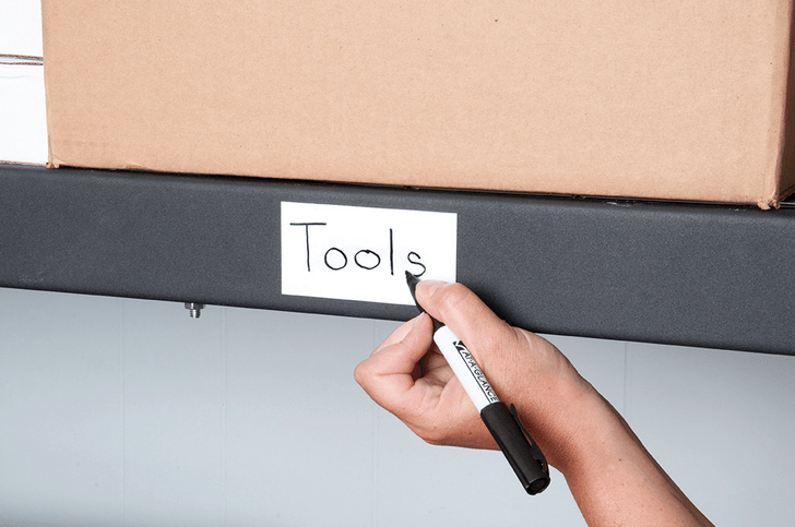 1'' Blank Magnetic Labels