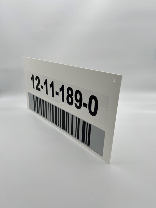 Double-Sided Warehouse Hanging Signs