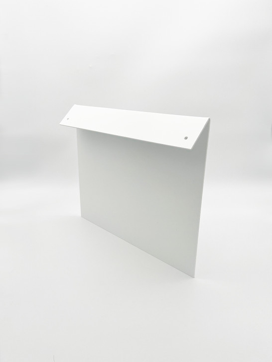 Blank Plastic Hanging Signs, Warehouse Barcode Signage ID