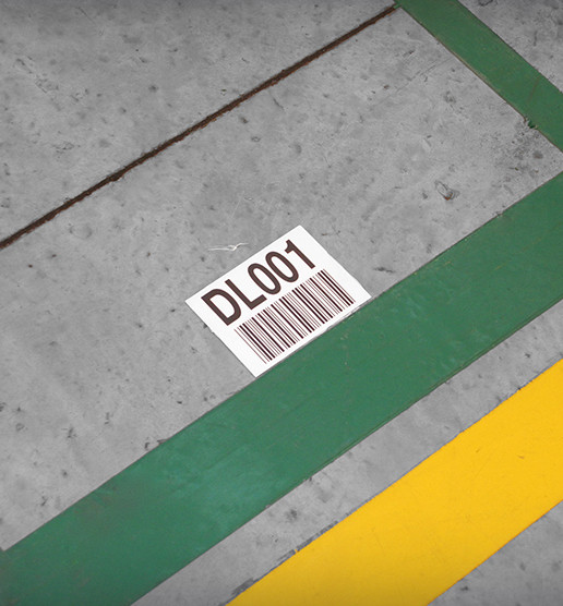 Durable Self Adhesive Floor Labels