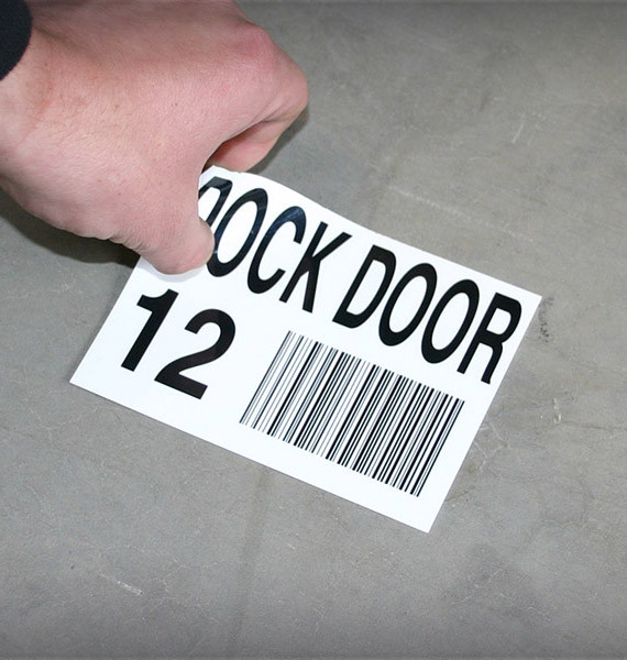 Durable Self Adhesive Floor Labels