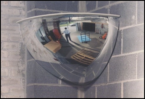 Dome Safety Mirrors - Full, Half & Quarter - Indoor