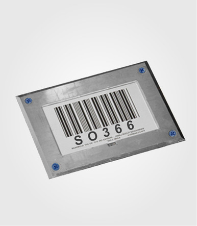Squared Corner Rectangle Floor Label Frame Kits