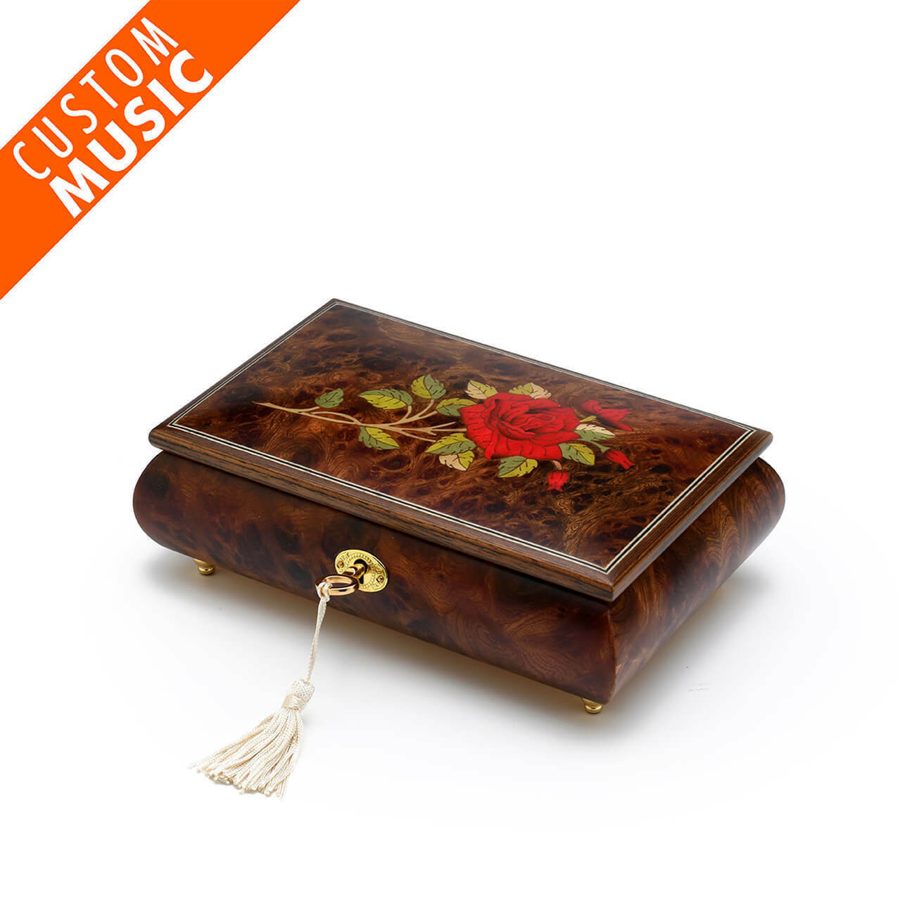 Solid Wood Jewelry Box | Custom USB | Shop Music Box Attic