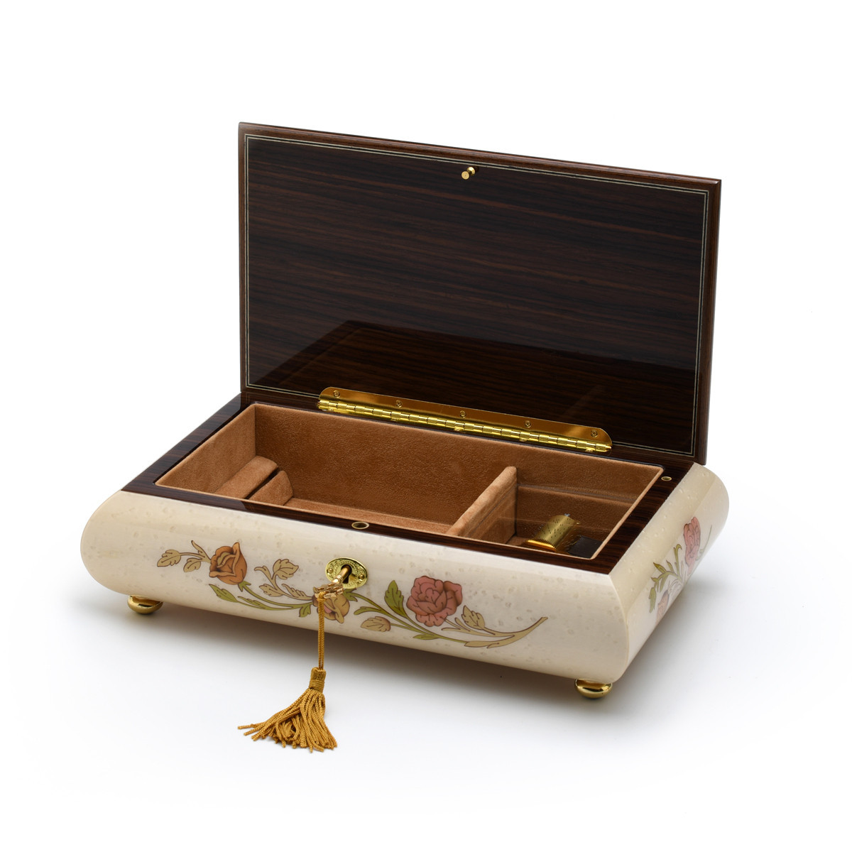 Traditional Music Boxes - Italian Sorrento Music Boxes - Romantic, Love ...