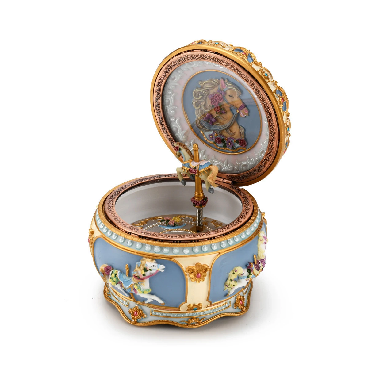 Musical Carousel Box | Custom Songs | Music Box Attic