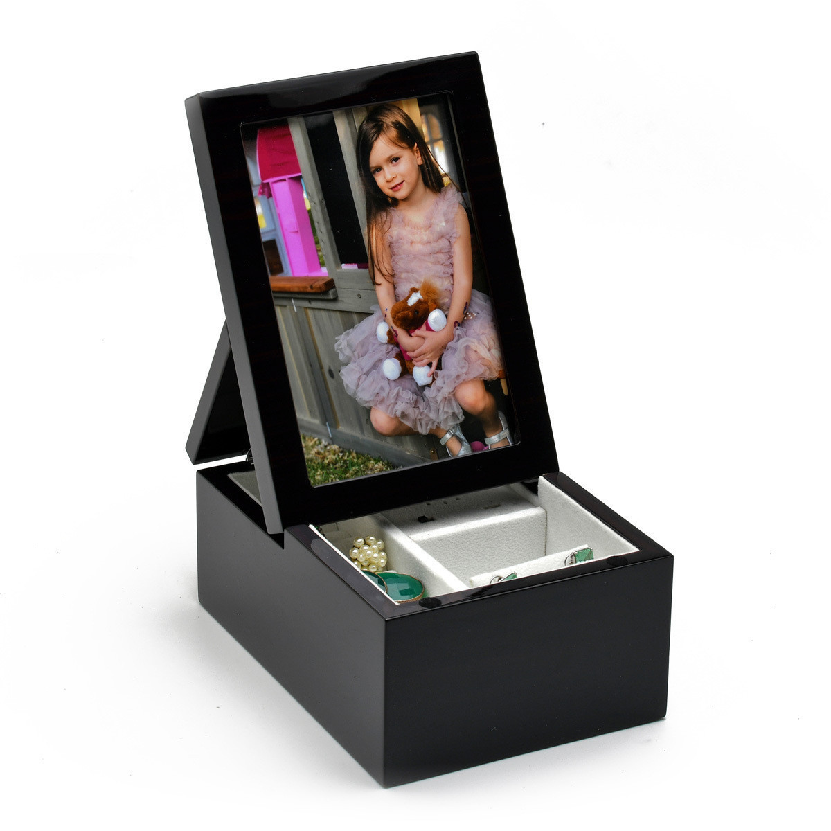 Photo Keepsake Box | Fold-Up Frame | Music Box Attic