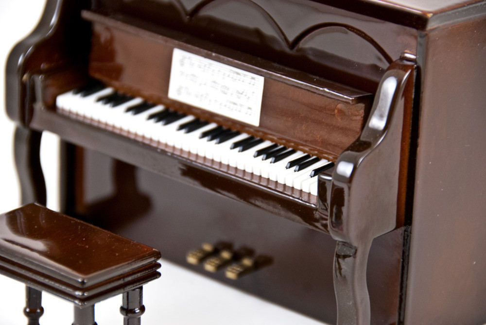 Piano Music Box | Free US Shipping | Music Box Attic