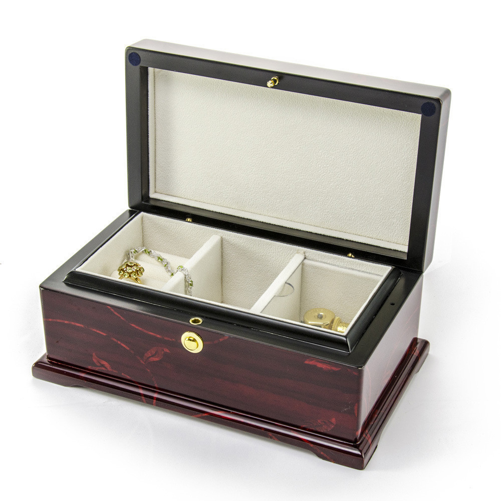 Rosewood Jewelry Box | High-Quality | Music Box Attic