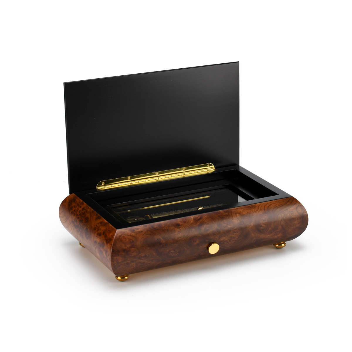 Traditional Swiss 72 Note Musical Instrument Theme Inlay Grand Music ...