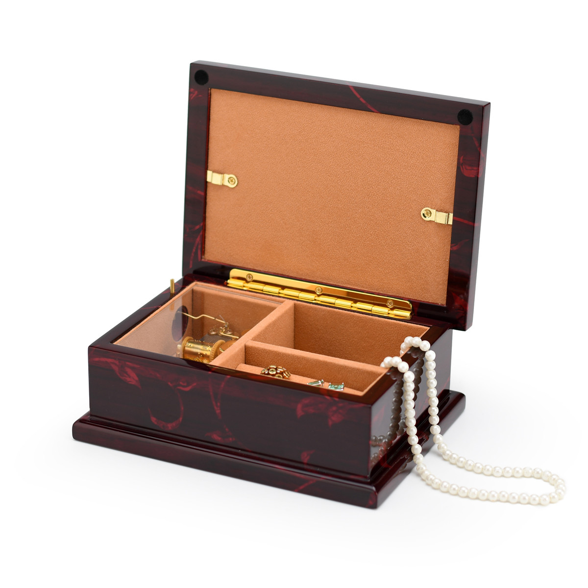 Elegant Jewelry Box | Traditional Design | Music Box Attic