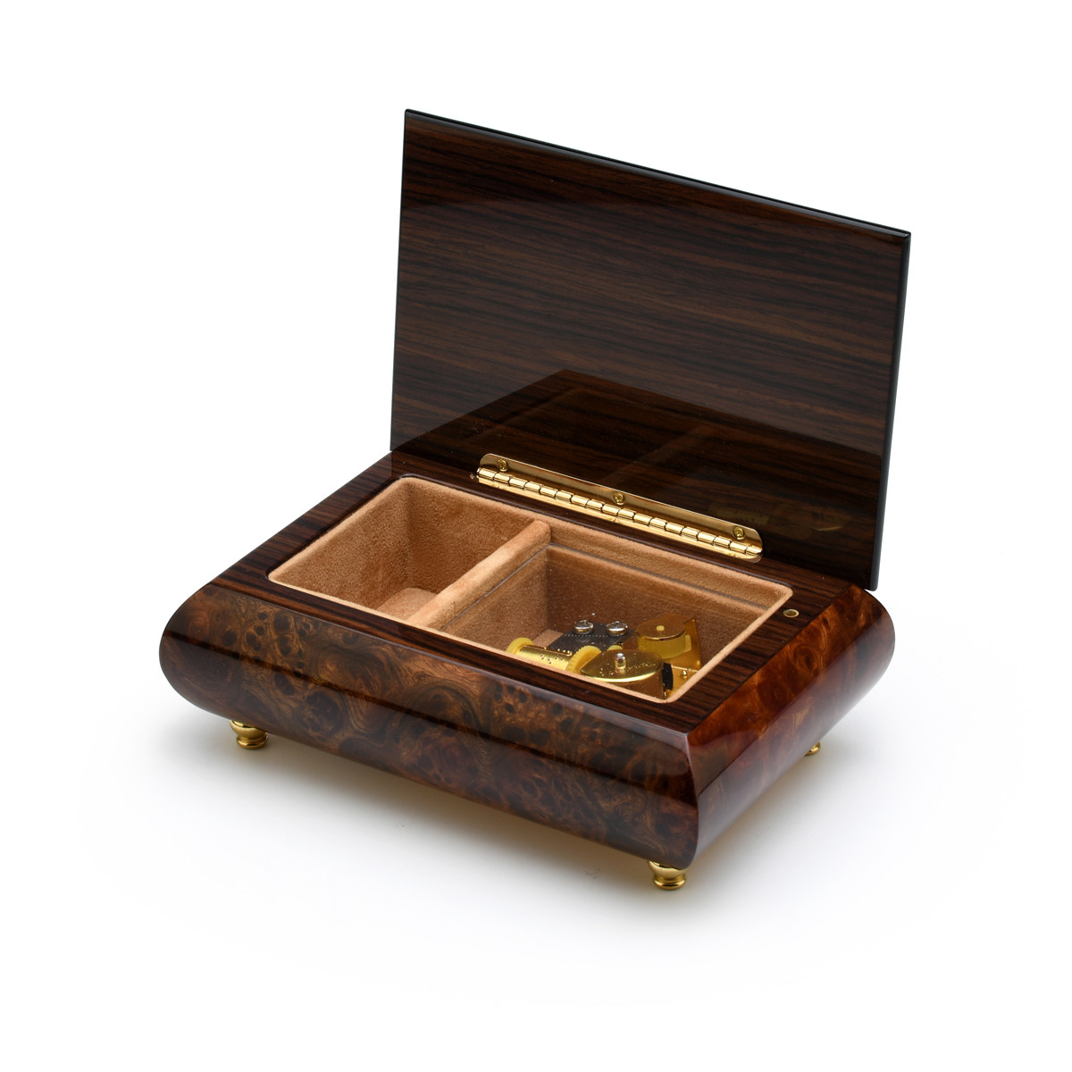 Rose Music Box | Handmade Wooden Boxes | Music Box Attic