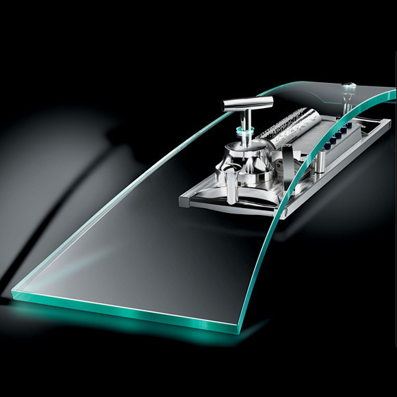 Inspiring Modern 72 Note Glass Music Box "Arche" by REUGE ...