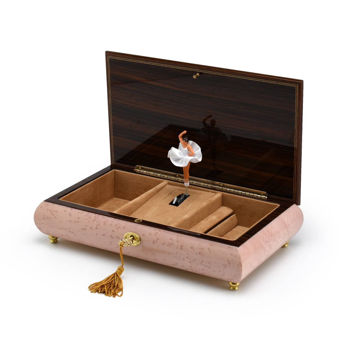 Floral Keepsake Box with Ballerina | Shop Music Box Attic