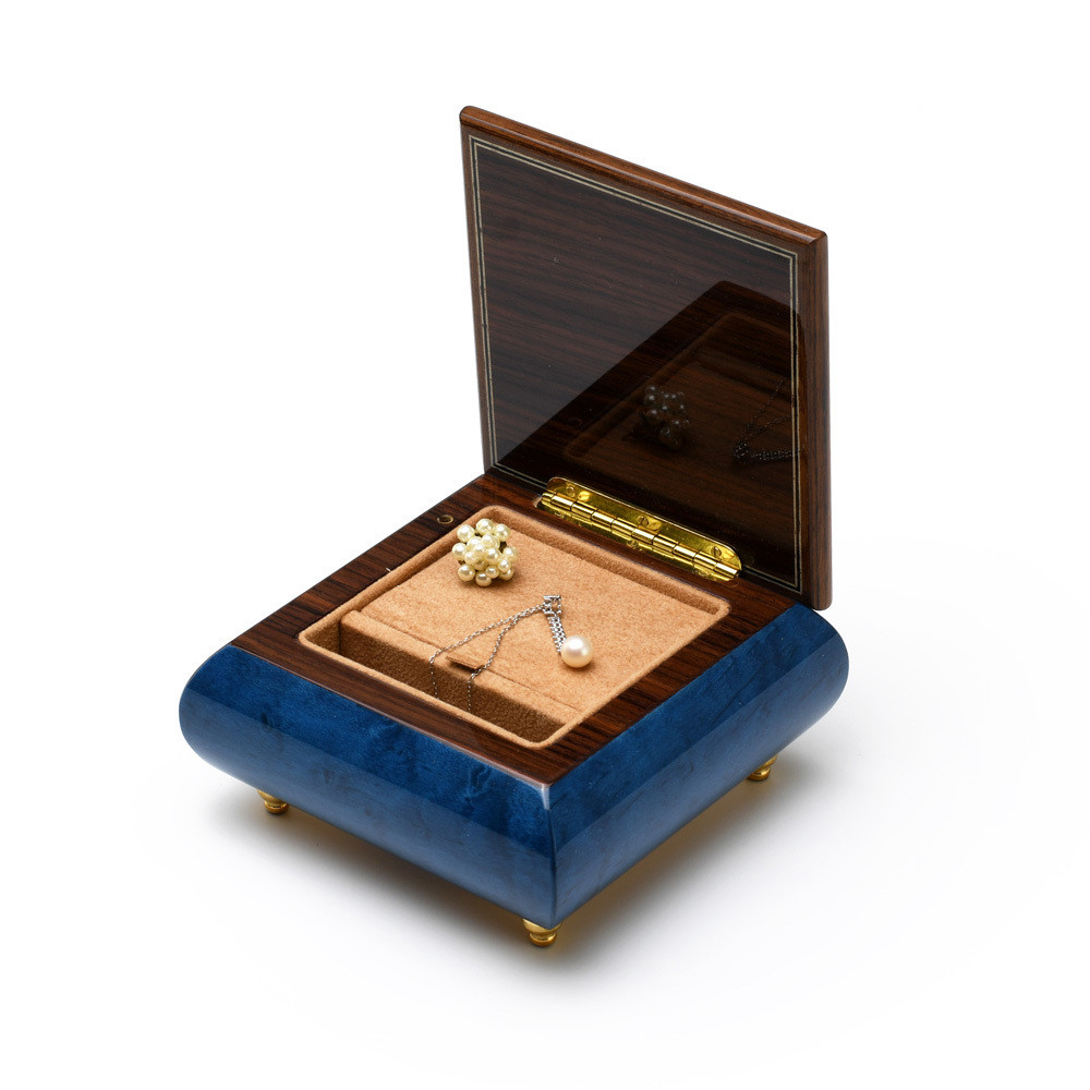 Made in Italy United States Navy Insignia Patriotic 18 Note Music Box ...