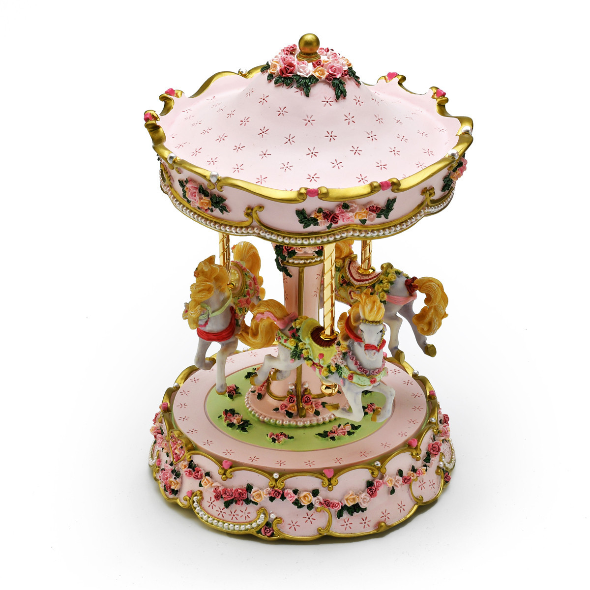 Musical Carousel Horse | Custom Engraving | Music Box Attic