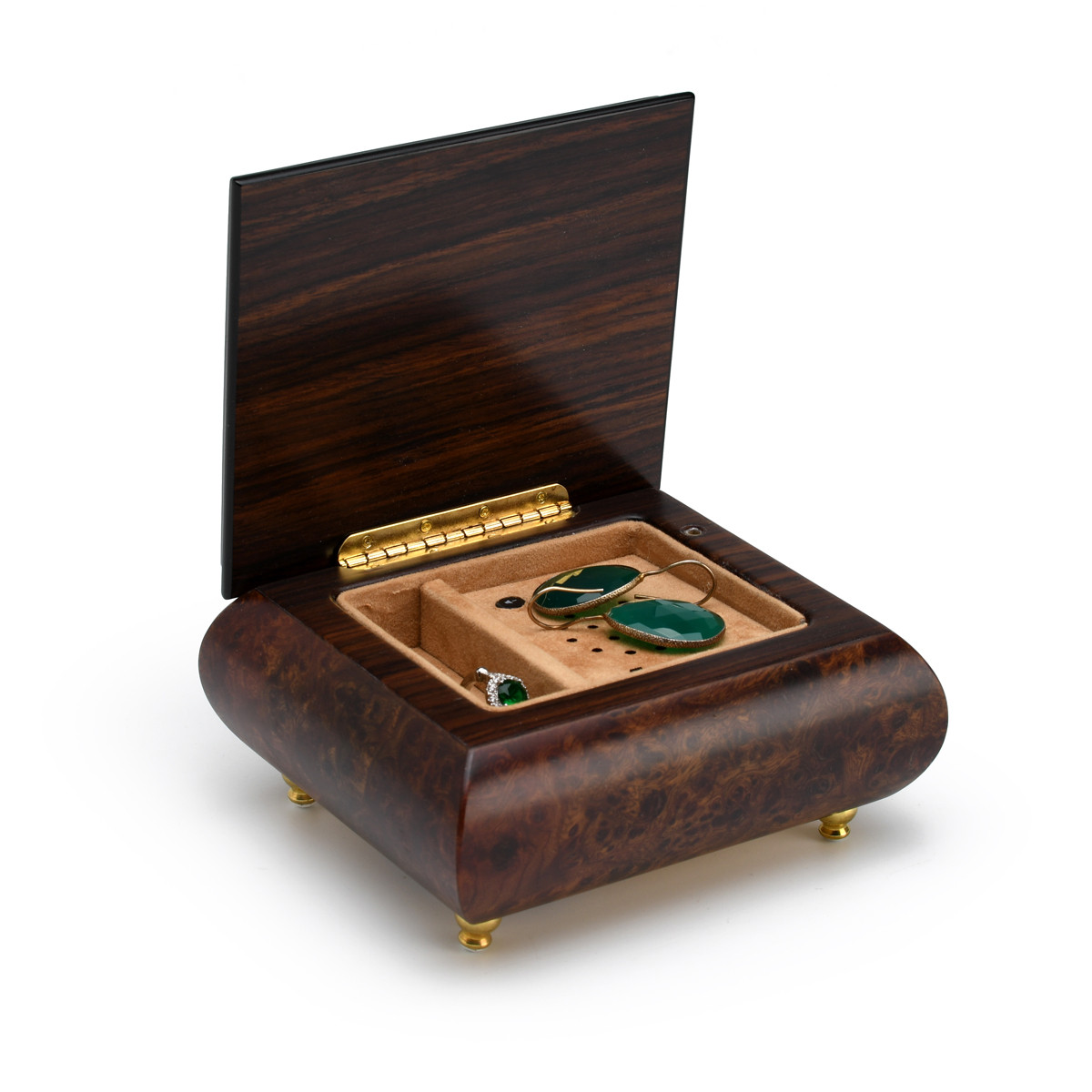 Adorable Custom Sound Module Music Box with Floral Themed Inlay ...