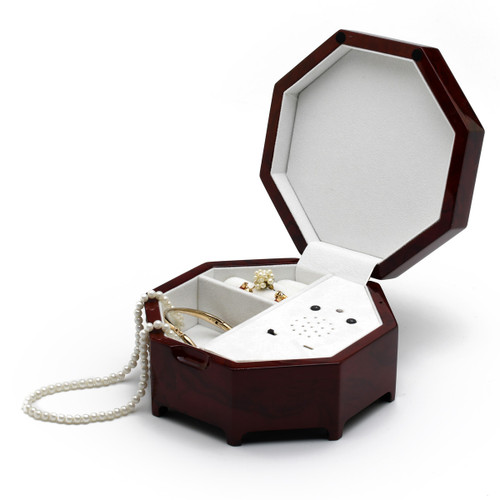 Octagonal Zen Inspired Custom USB Sound Module Any Song Music Box ...
