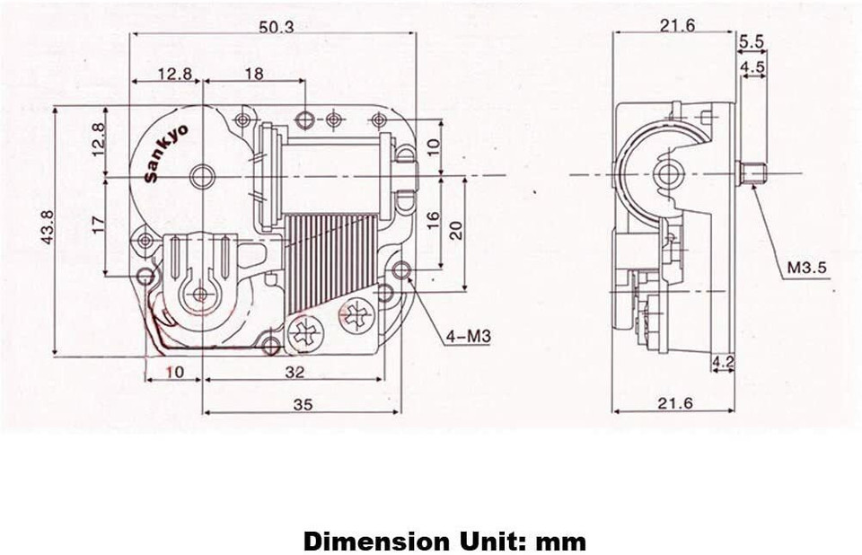 18 Note Musical Movement | Music Players | Music Box Attic