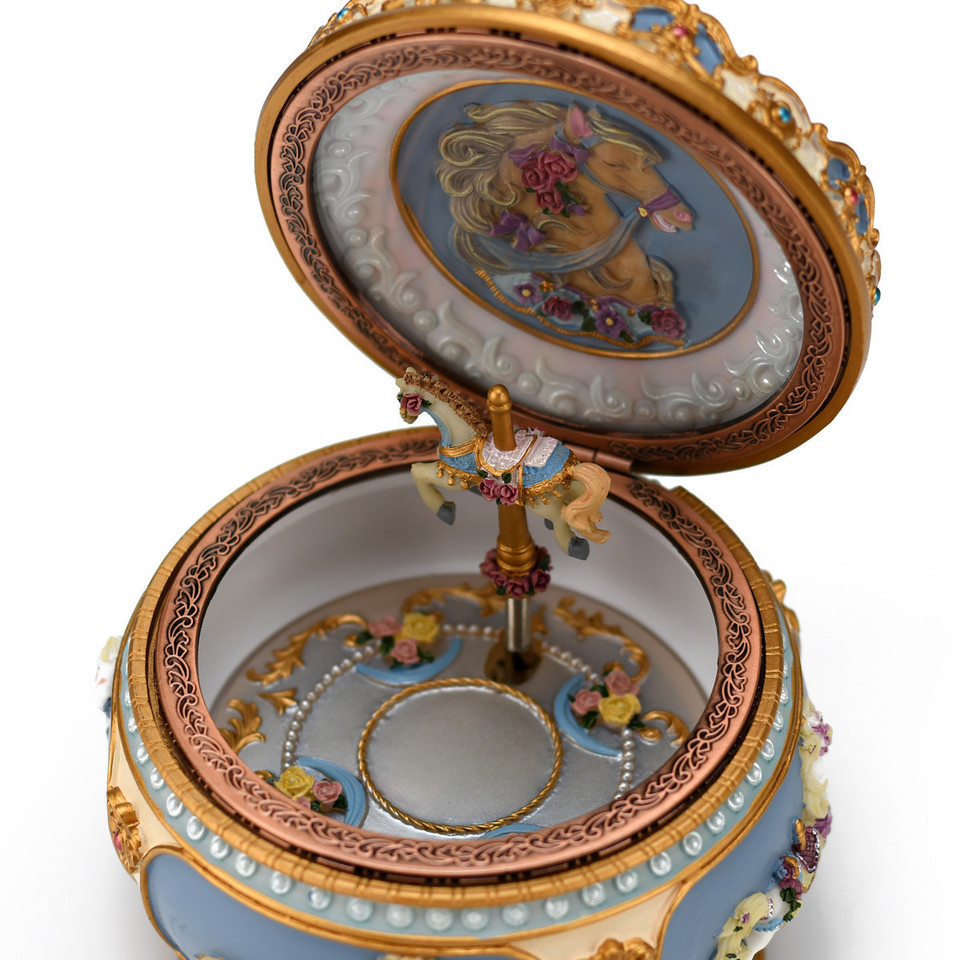 Musical Carousel Box | Custom Songs | Music Box Attic