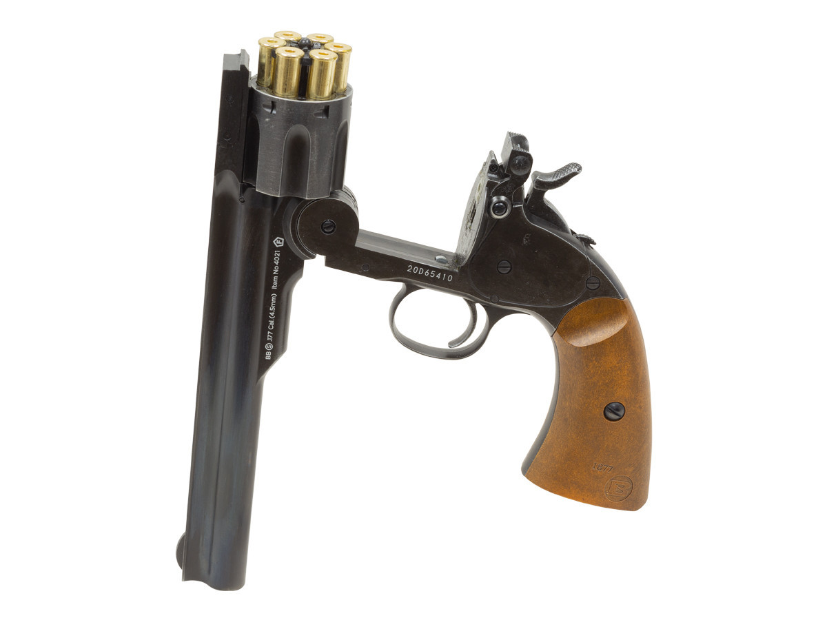 Barra Schofield No.3 Aged CO2 BB Revolver, Full Metal - Airgun Megastore