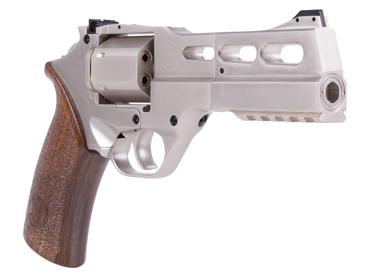 Buy Chiappa Rhino 50DS CO2 .177 BB Revolver, Nickel Online