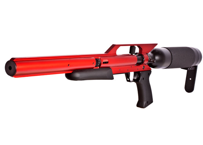 AirForce Talon SS PCP Air Rifle, Spin-Loc, Red - Airgun Megastore