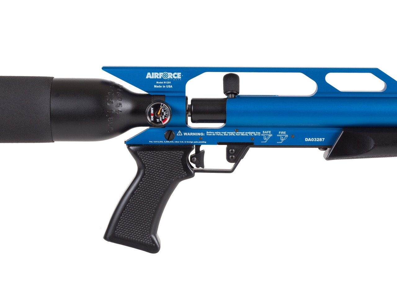 AirForce Condor SS PCP Air Rifle, Spin-Loc, Blue - Airgun Megastore