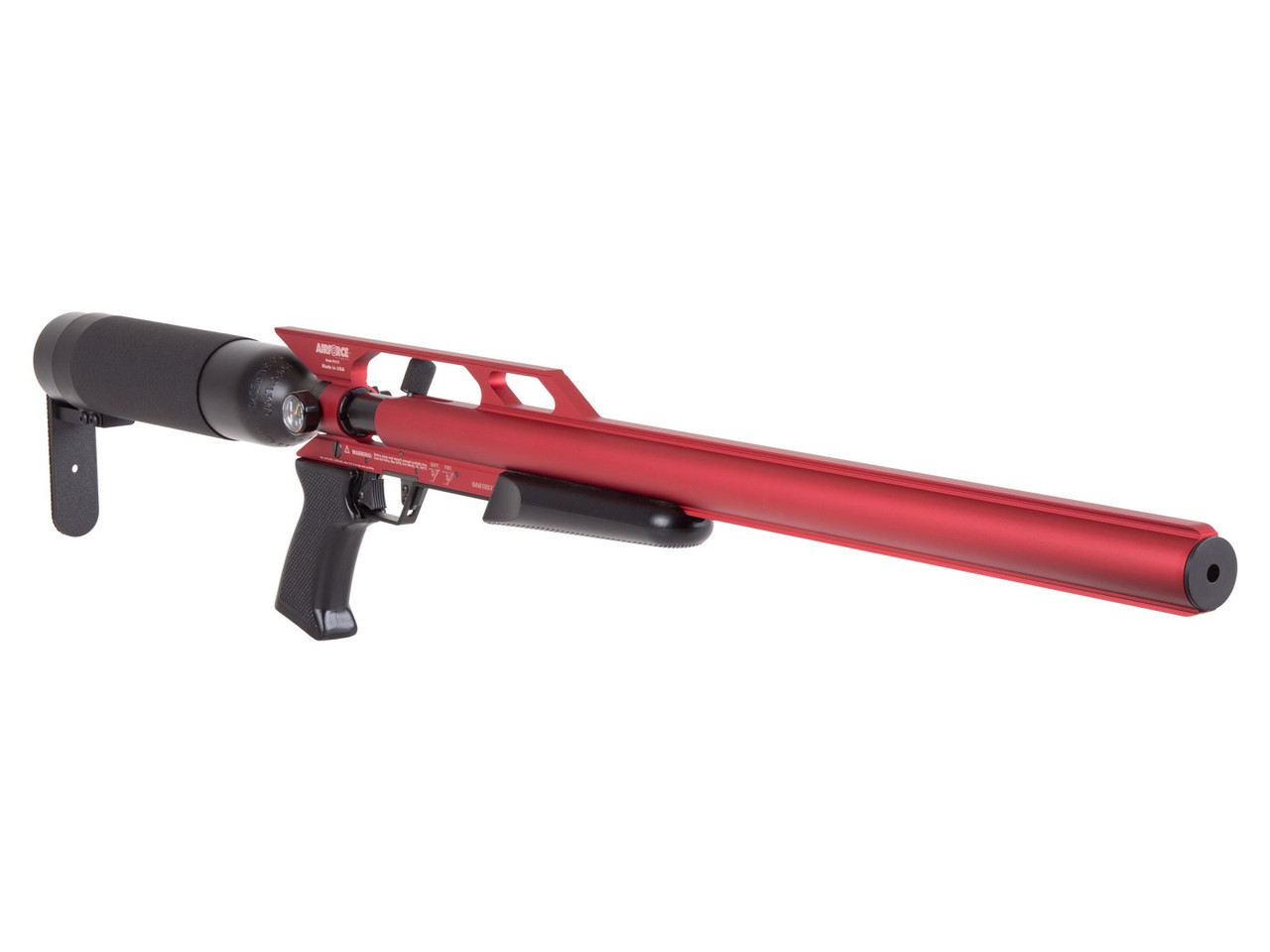 AirForce Condor SS PCP Air Rifle, Spin-Loc, Red - Airgun Megastore