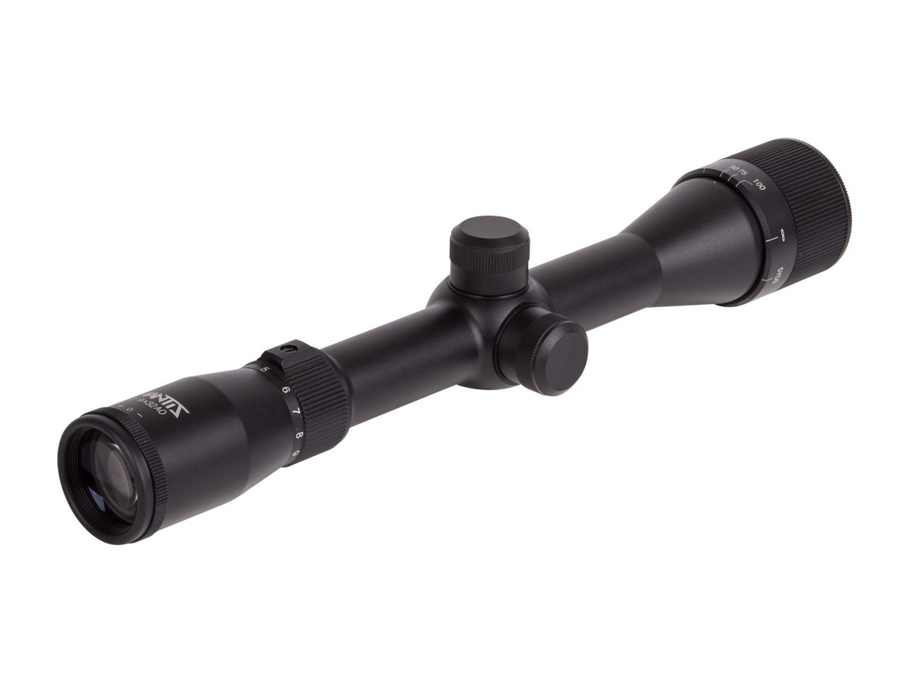 Mantis 3-9x32 AO Rifle Scope, Mil-Dot Reticle, 1/4 MOA, 1" Tube ...