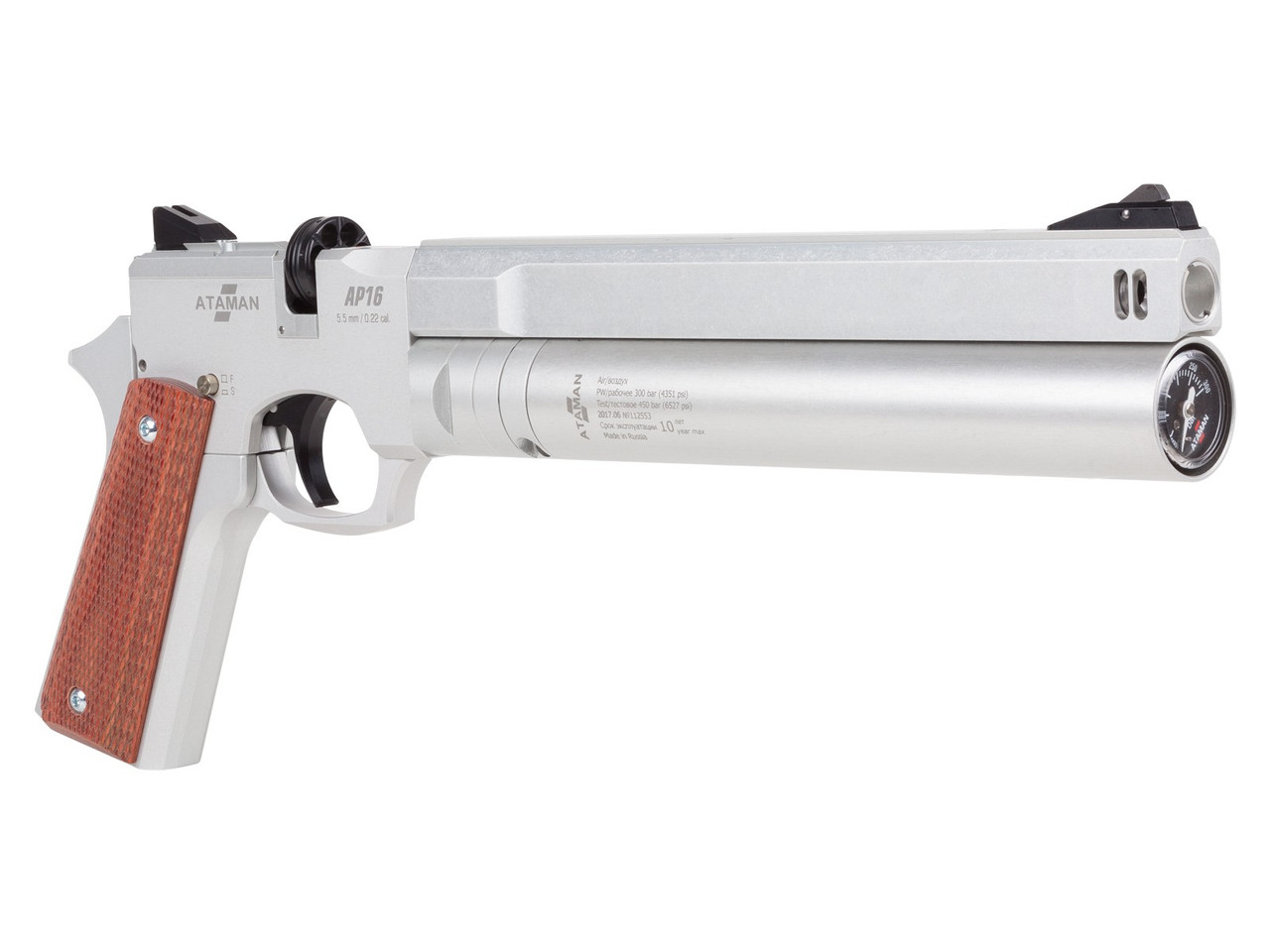 Buy Ataman AP16 Regulated Standard Air Pistol, Silver Online