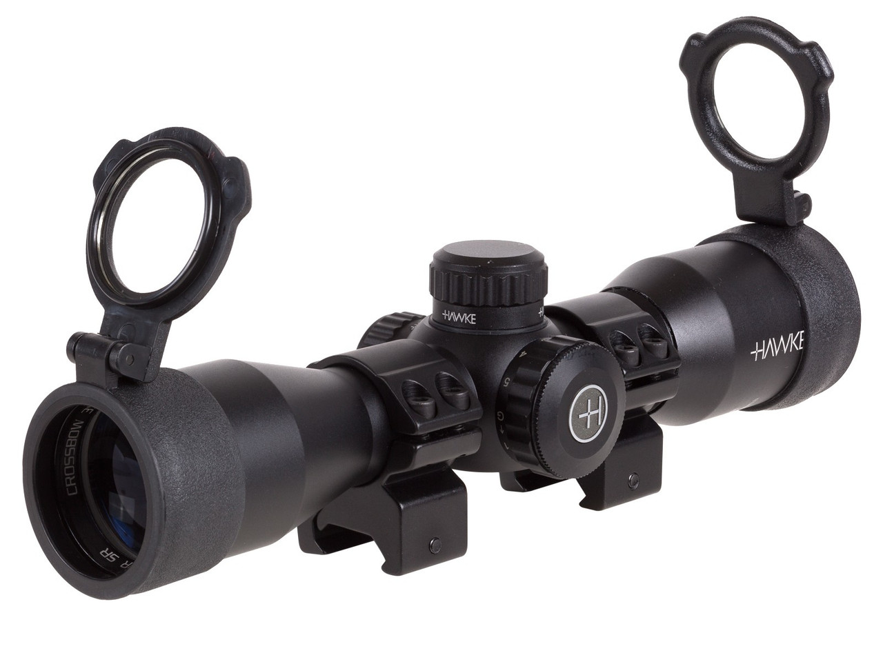 Hawke 3x32 XB Crossbow Scope, XB SR 340 FPS Reticle, 1/2 MOA, 1", Match ...