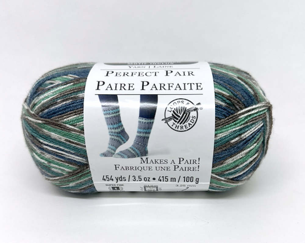 Loops & Threads Perfect Pair Jungleland Sock Bamboo Blend Knitting ...