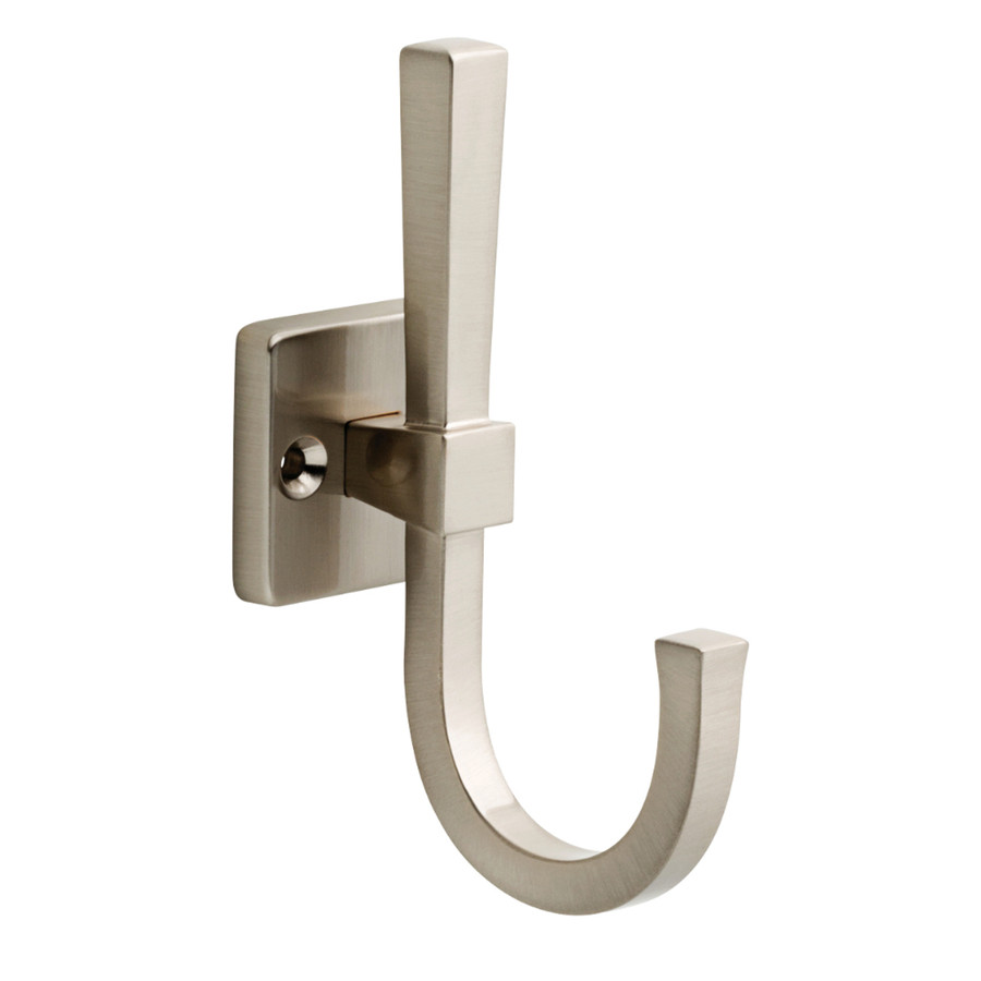 163955 Miller Hook Robe Coat Hook Satin Nickel