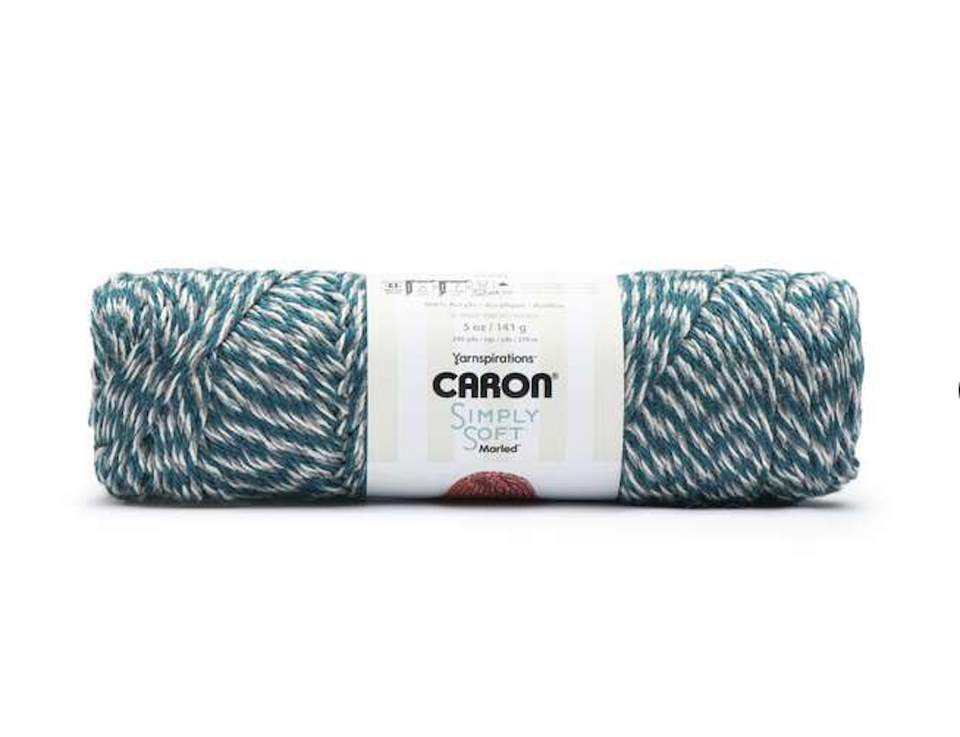 Caron Simply Soft Marled Pagoda Acrylic Knitting & Crochet Yarn ...